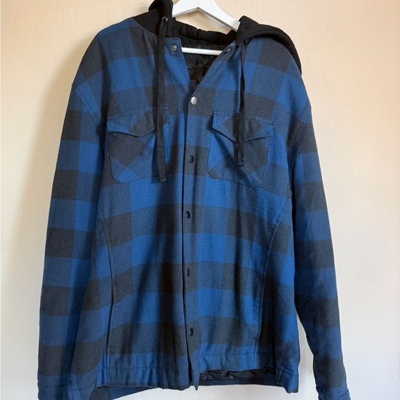 American Tall | Jackets & Coats | American Tall Blue Black Buffalo ...